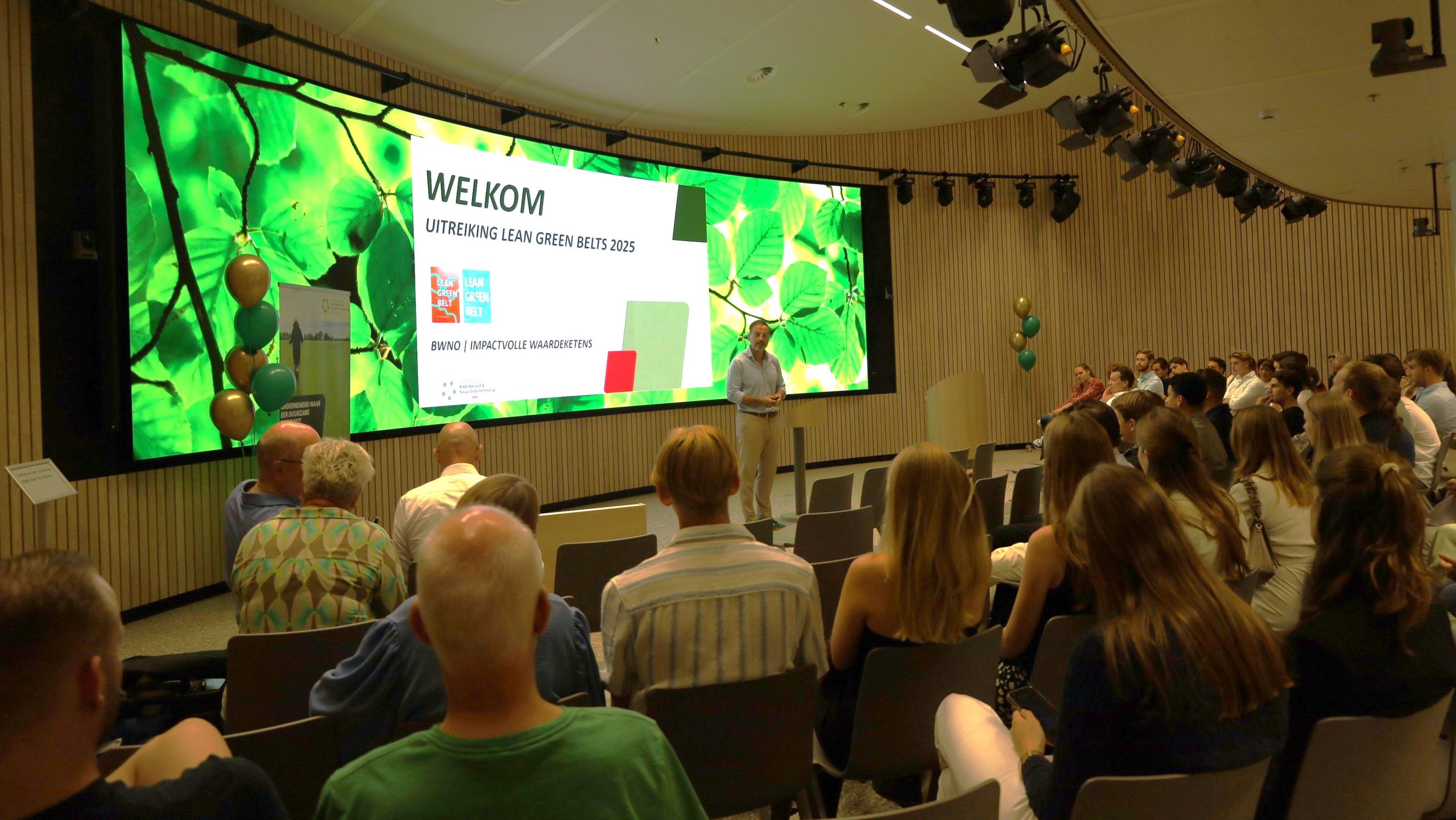 Avans studenten ontvangen Lean Green Belt-certificaat - CoE BWNO